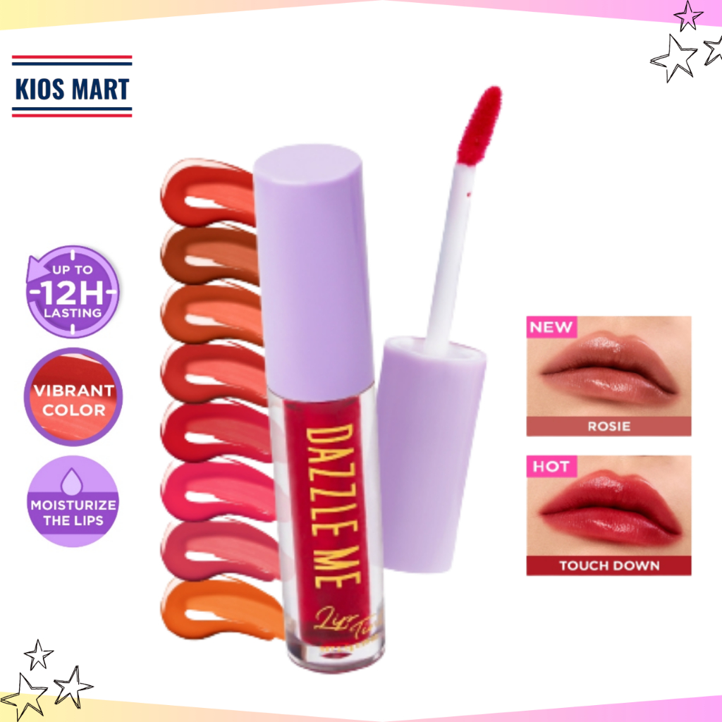 Jual Dazzle Me Ink-Licious Lip Tint | Mattedorable Long Lasting Hyper ...