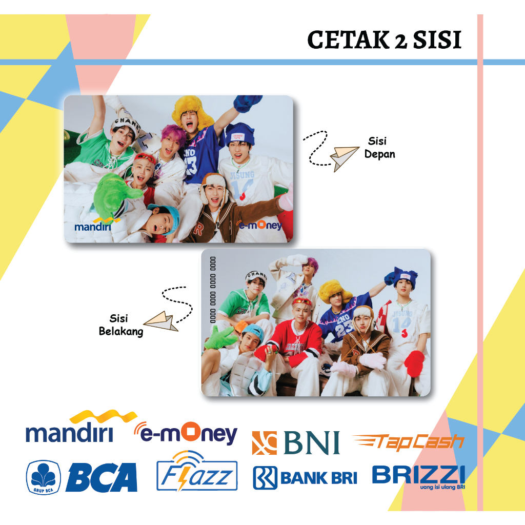 Jual KARTU EMONEY ETOLL KPOP NCT DREAM CANDY NEW EMONEY MANDIRI FLAZZ ...