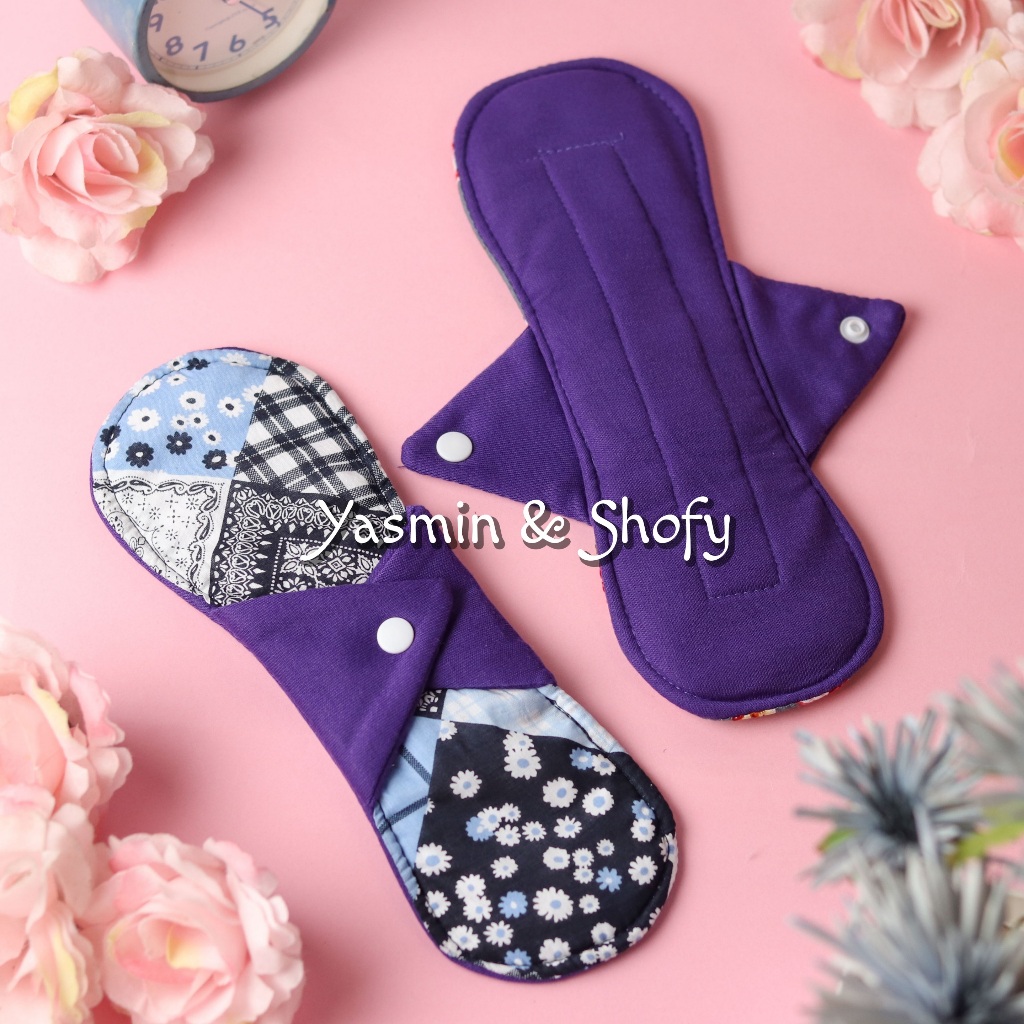 Jual isi 6 pcs Menspad, Pembalut Kain Cuci Ulang Murah , Menstrual Pad ...