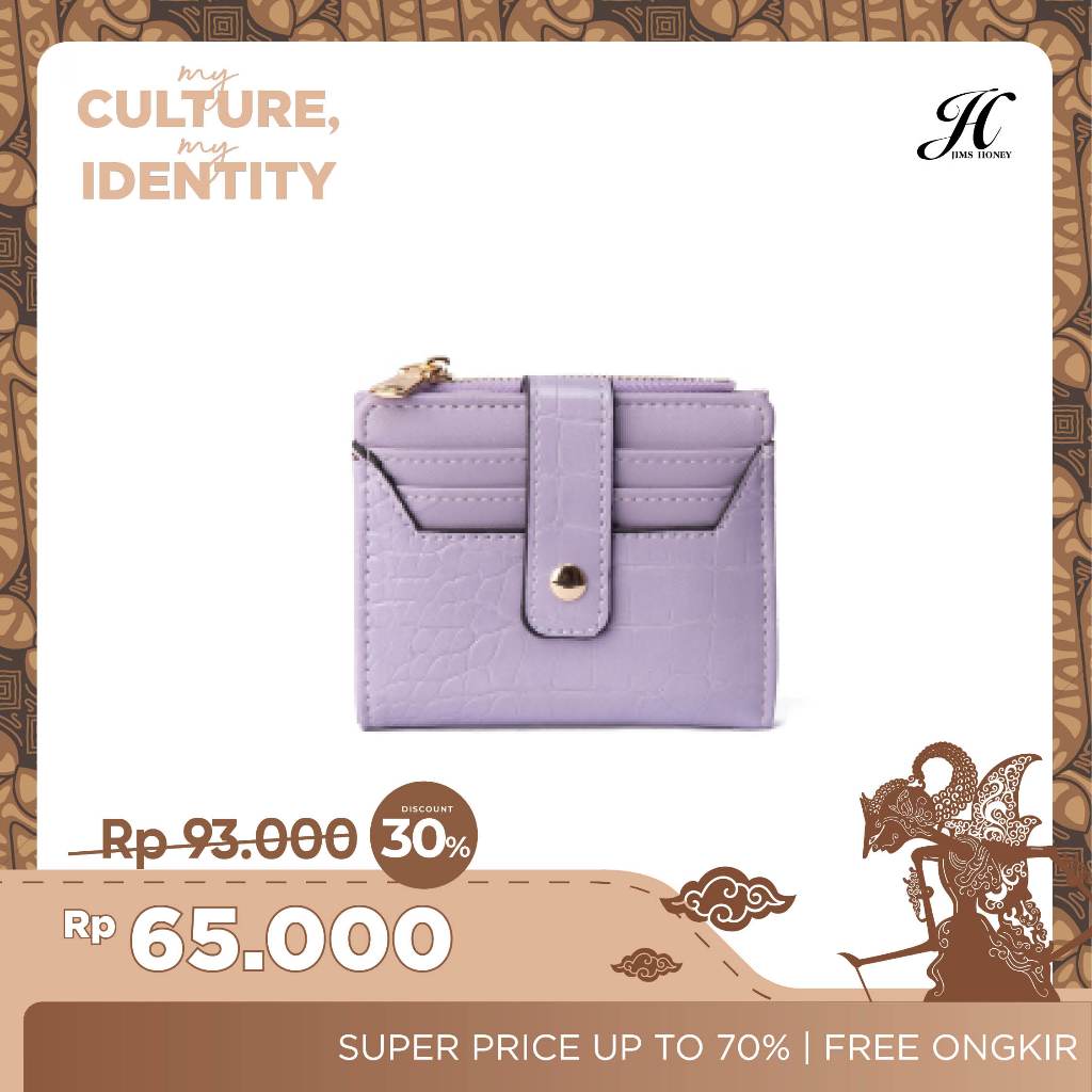Jual JIMS HONEY DOMPET MINI WANITA GENIE WALLET | Shopee Indonesia