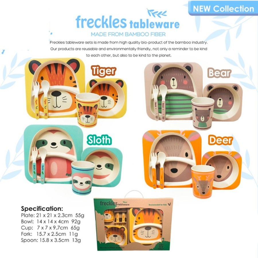 Jual Freckles Tableware Feeding Set | Shopee Indonesia