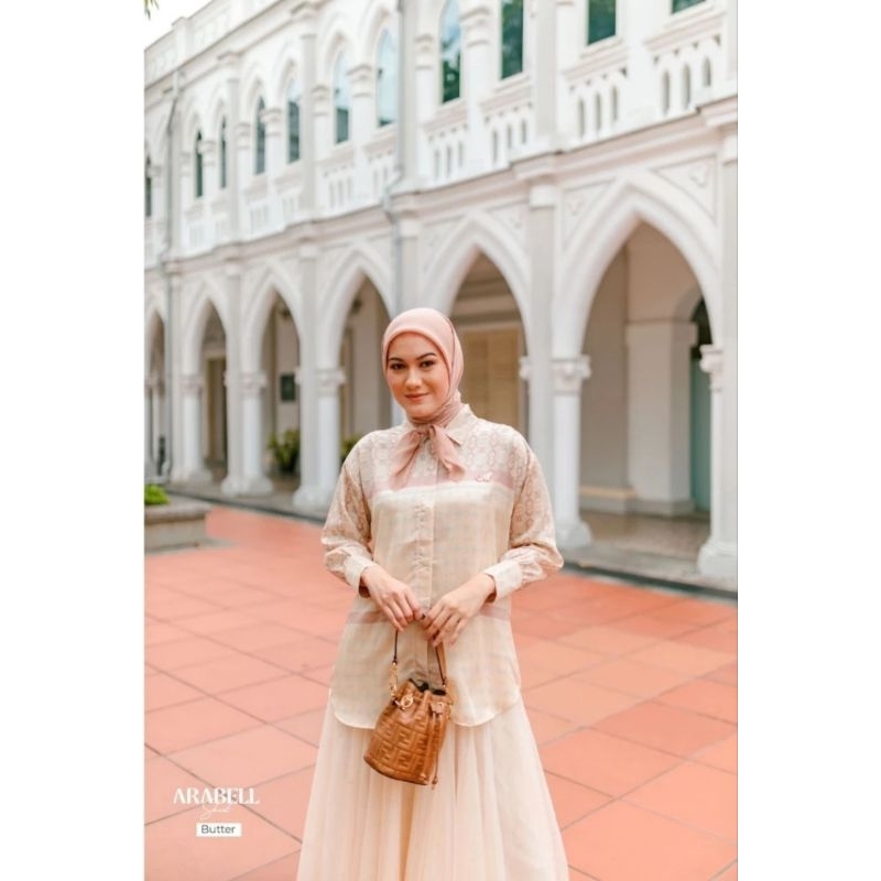 Jual Arabell Shirt Mylady (Butter) | Shopee Indonesia