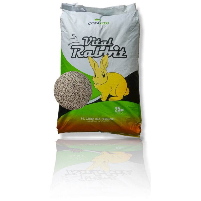 Jual PELET/ PAKAN CITRAFEED VITAL RABBIT Kemasan Repack 1kg | Shopee ...