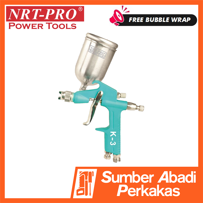 Jual NRT-PRO K 3 Spray Gun Tabung Atas Alat Cat Semprot Air Spraygun K3 ...