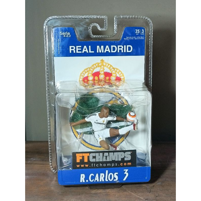 Jual action figure ftchamps pemain bola real madrid R.Carlos 3 | Shopee ...