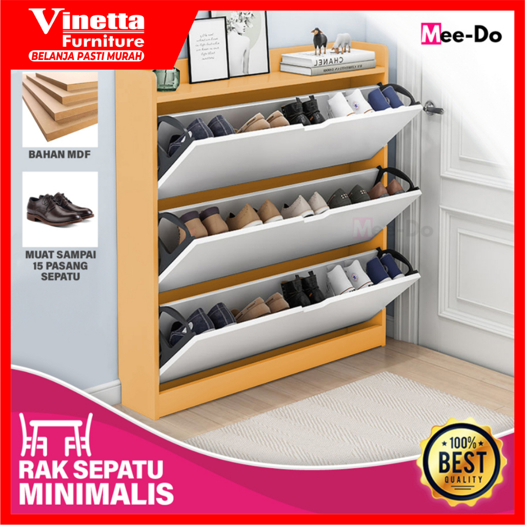 Jual Lemari Rak Sepatu / Shoe Cabinet Rack / Penyimpanan Sepatu ...