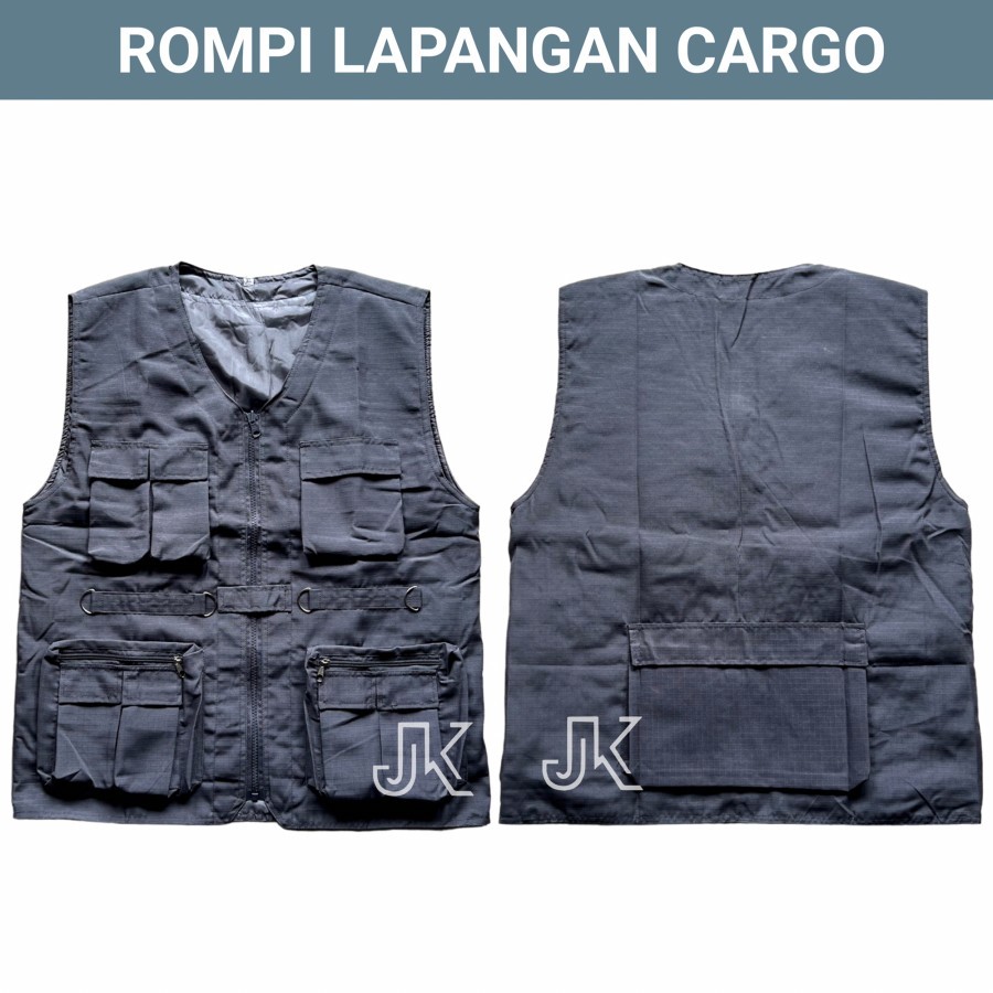 Jual ROMPI LAPANGAN BAHAN RIPSTOP - VEST - TACTICAL - WARTAWAN - PROYEK ...