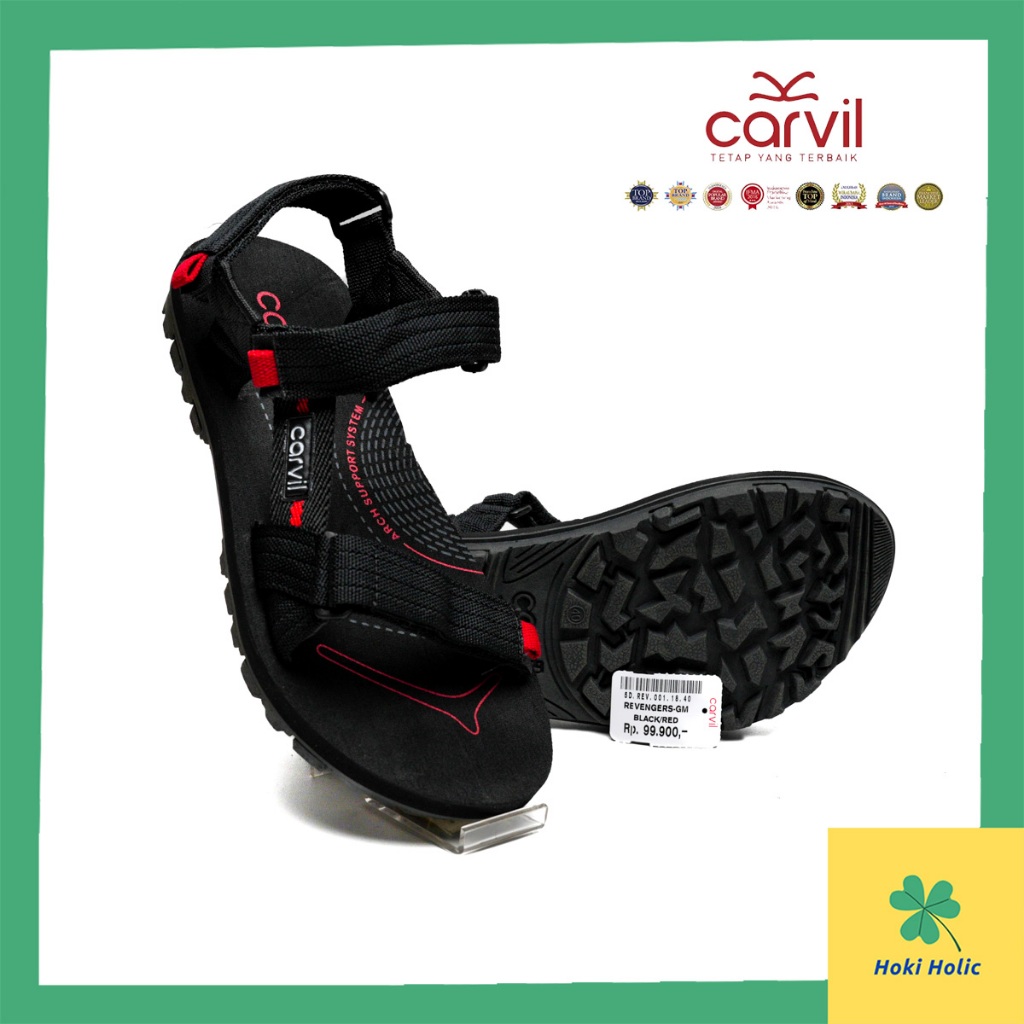 Jual Sandal Gunung Pria Carvil Original - Sendal Gunung Outdoor Carvil ...