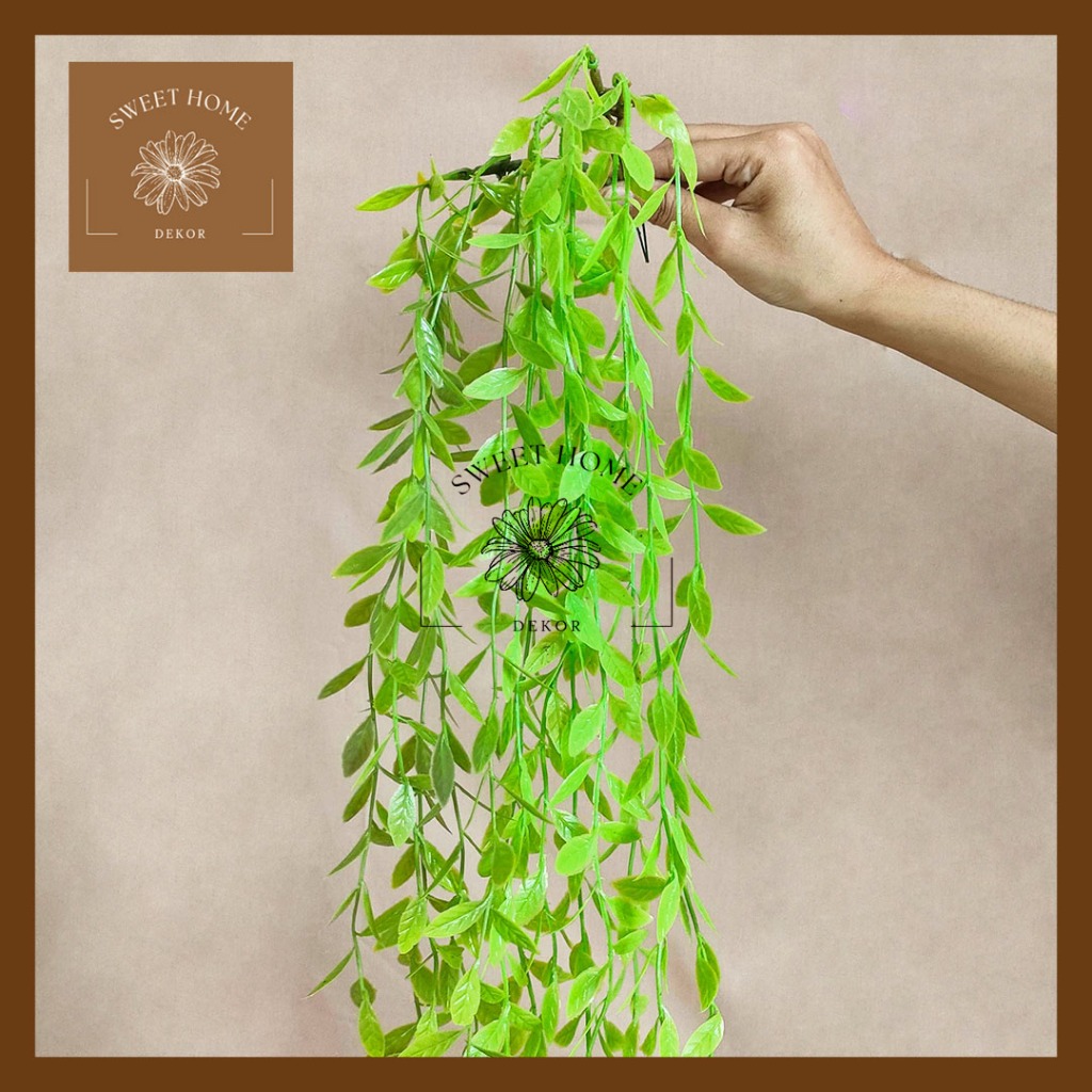 Jual Bunga Daun Hoya Costa Hanging Leaf Bunga Plastik Bunga Palsu ...