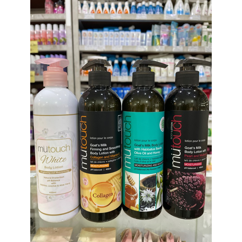 Jual Mutouch Body Lotion / Mu Touch Body Lotion 400ml botol pump ...