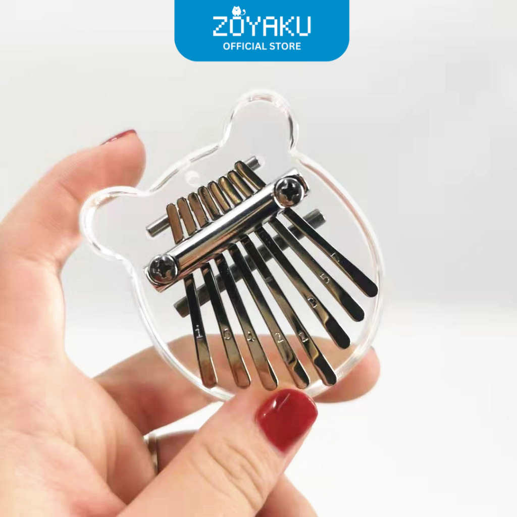 Jual (8 Keys) Alat Musik Kalimba Mini Piano Jari Thumb Piano Kado ...