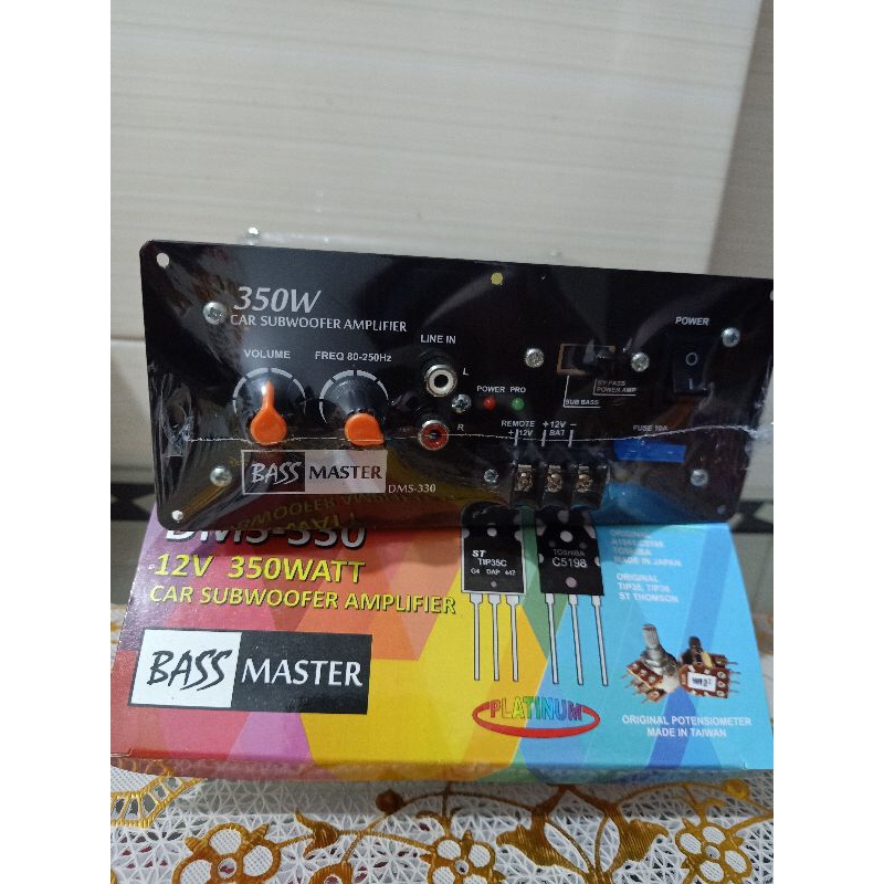Jual Power Subwoofer Power Monoblock DMS 330 350W | Shopee Indonesia