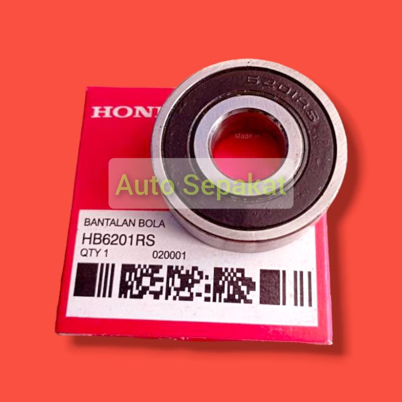 Jual HONDA 6201 (B) BEARING BERING LAHAR BANTALAN RODA DEPAN SUPRA ...
