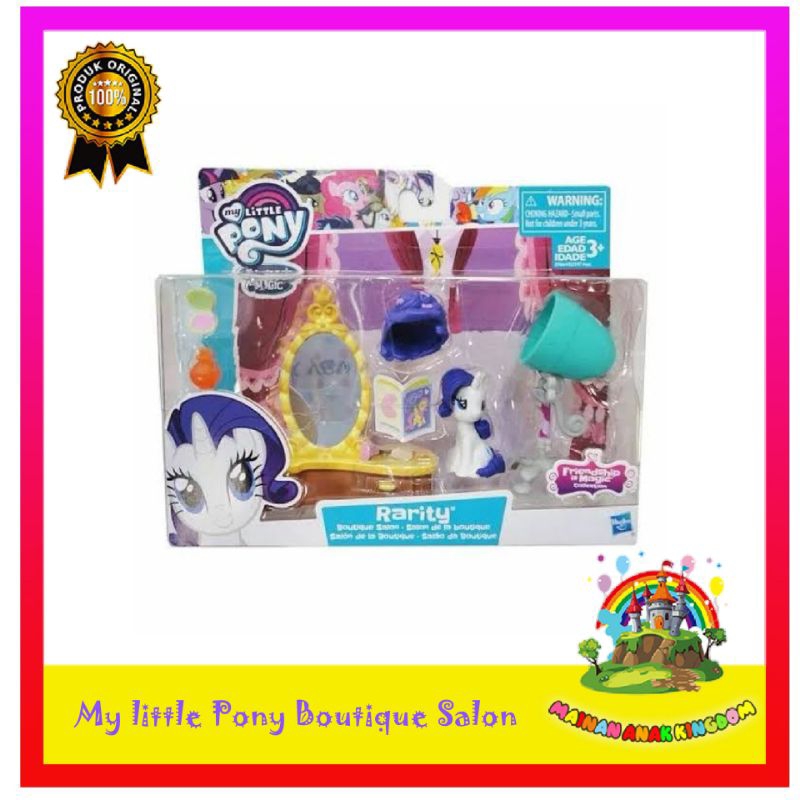 Jual MY LITTLE PONY BOUTIQUE SALON/SPA RARITY | Shopee Indonesia