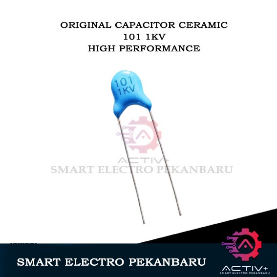 Jual ORIGINAL CAPACITOR 101 1KV 100pF 1000V KAPASITOR KERAMIK 101 1 KV ...
