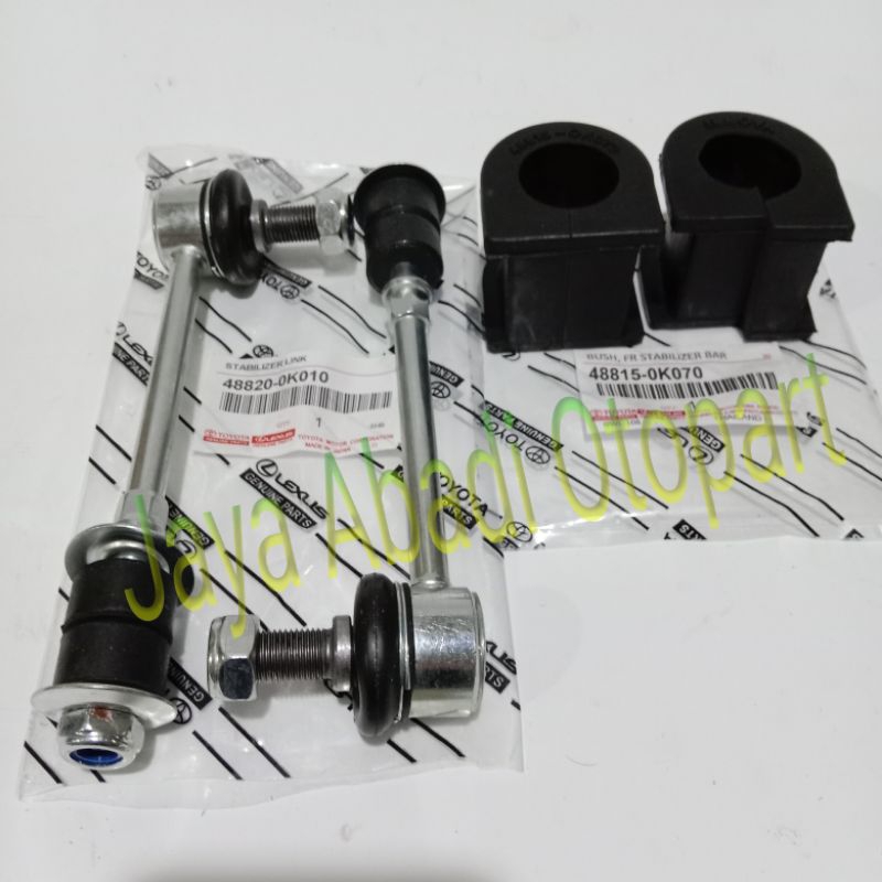 Jual Link Stabil - Stabilizer+Karet Stabilizer Depan Innova (4pc ...