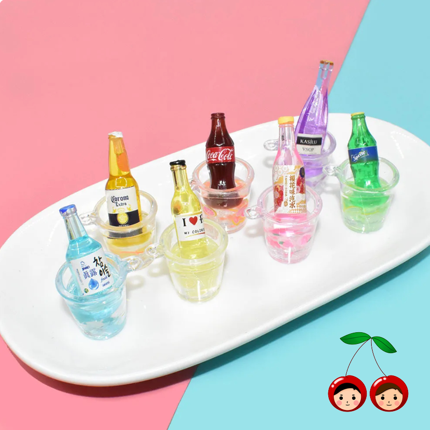 Jual Charm Miniatur Ice Bucket Minuman Botol - Mainan Rumah Boneka ...