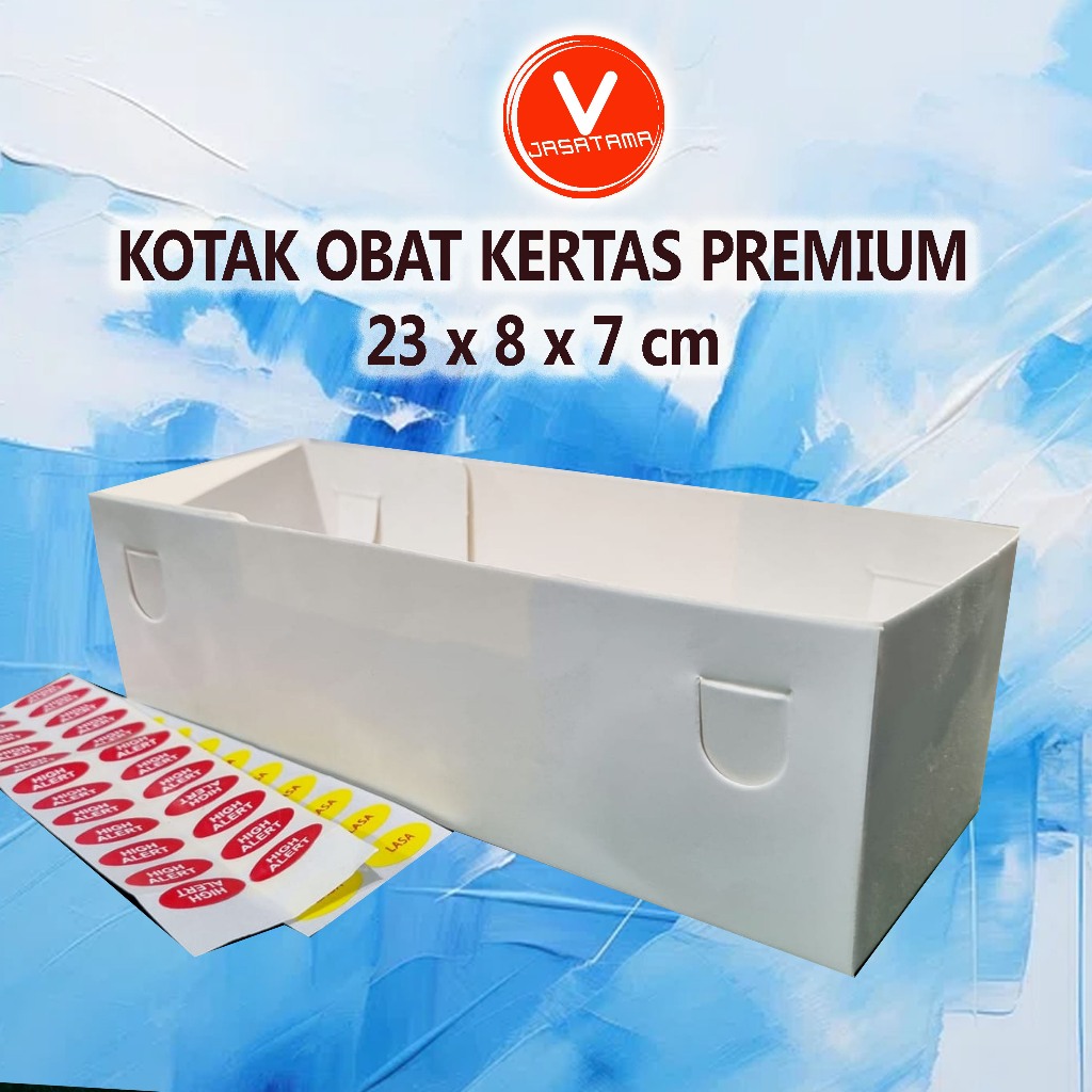 Jual Kotak Obat kertas Kotak penyimpanan KERTAS PREMIUM ukuran besar 23 ...