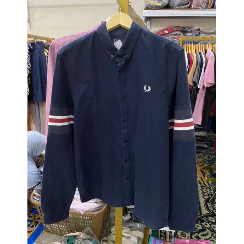 Jual Kemeja BRANDED Fred Perry Original 100% (PRELOVED) | Shopee Indonesia