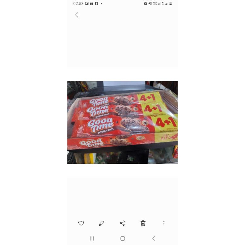 Jual biskuit good time kemasan baru lebih besar isi 12 pcs per pak ...