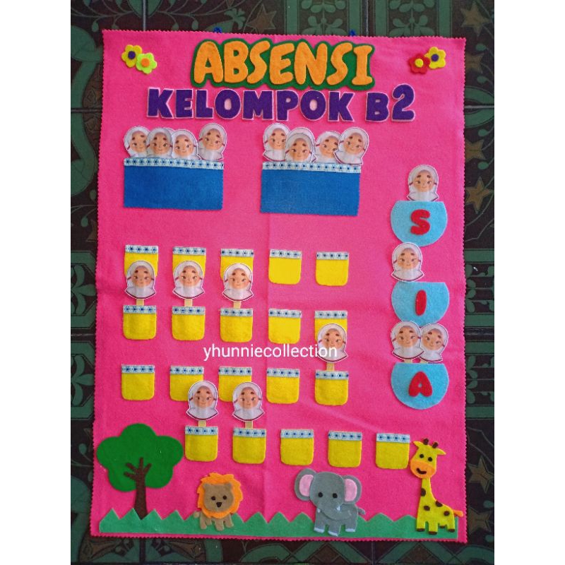 Jual Absensi Kelas (tema SAFARI) | Shopee Indonesia