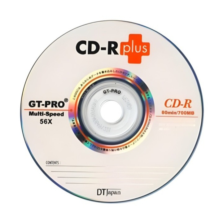 Jual CD R Gt-Pro PLUS cdr GTPRO / GT PRO CD-R Blank Satuan Kaset CD Kosong | Shopee Indonesia