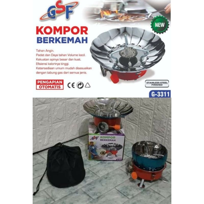 Jual KOMPOR BERKEMAH GSF G-3311 kompor camping gsf kompor piknik gsf ...