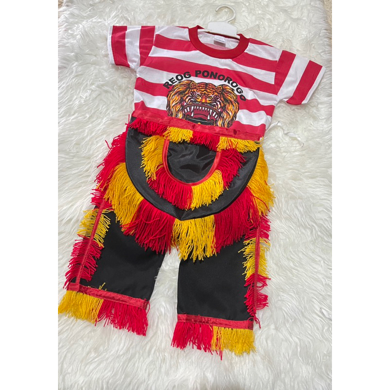 Jual SETELAN BAJU REOG + EMBONG ANAK SETELAN KAOS REOG ANAK SETELAN ...
