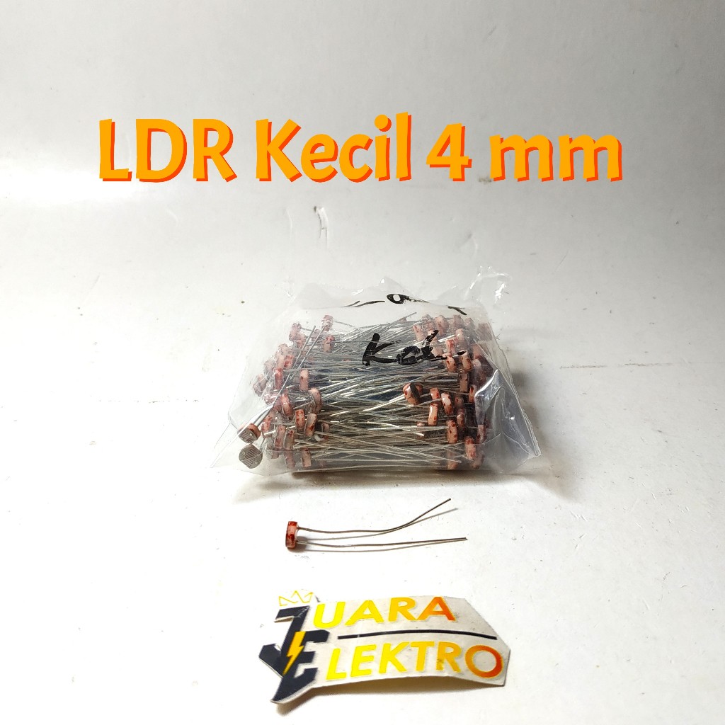 Jual (5 PCS) LDR Kecil 4 mm | LDR Diameter 4mm Size Kecil | Shopee ...