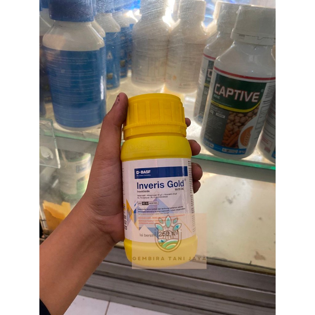 Jual INSEKTISIDA INVERIS GOLD 50/25 DC 250ML Cair | Shopee Indonesia