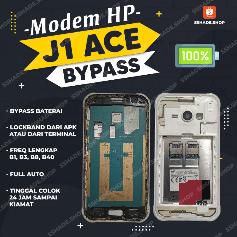 Jual Modem hp J1 Ace bypass baterai full auto + port antena | Shopee Indonesia