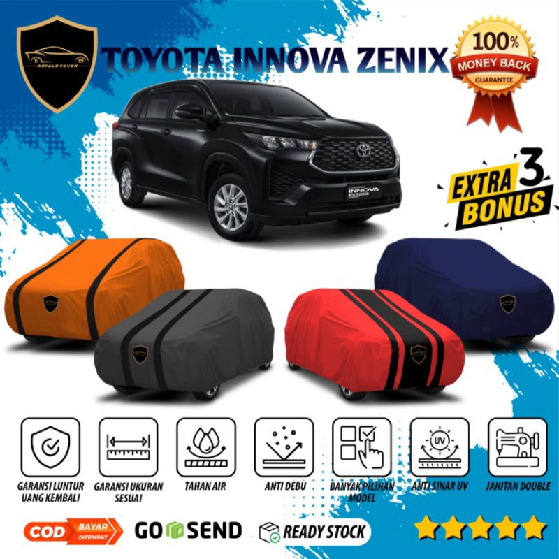 Jual Body Cover Mobil Toyota Innova Zenix / Sarung Mobil Innova Zenix ...