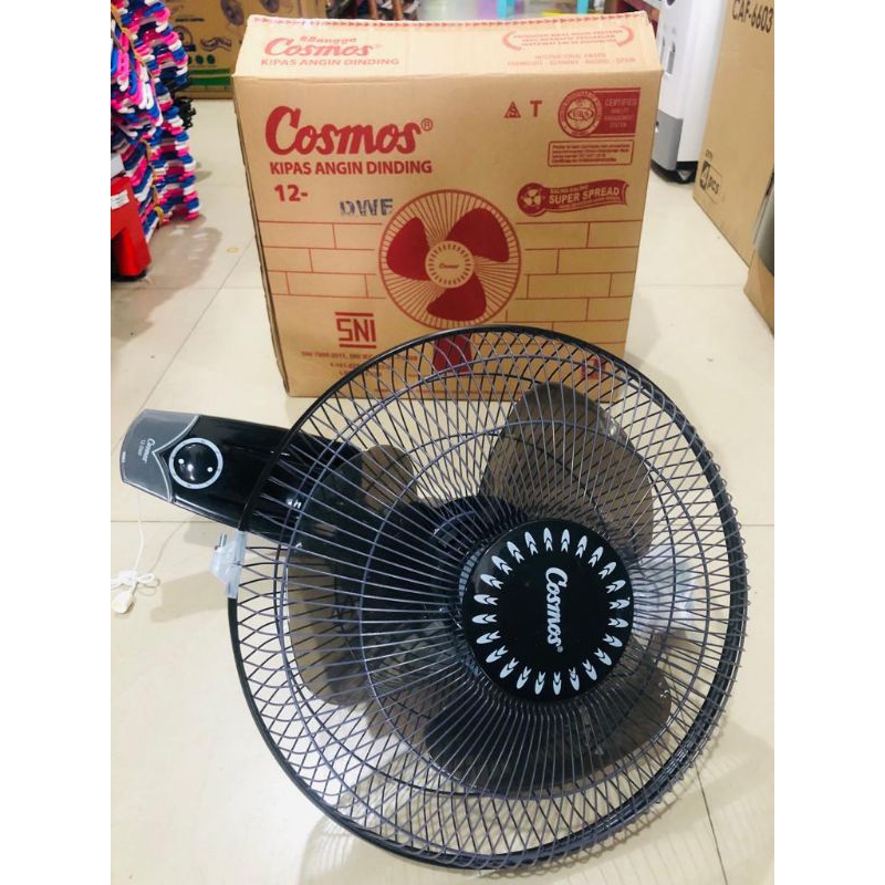 Jual Kipas Angin Dinding Cosmos 12 in DWF | Shopee Indonesia