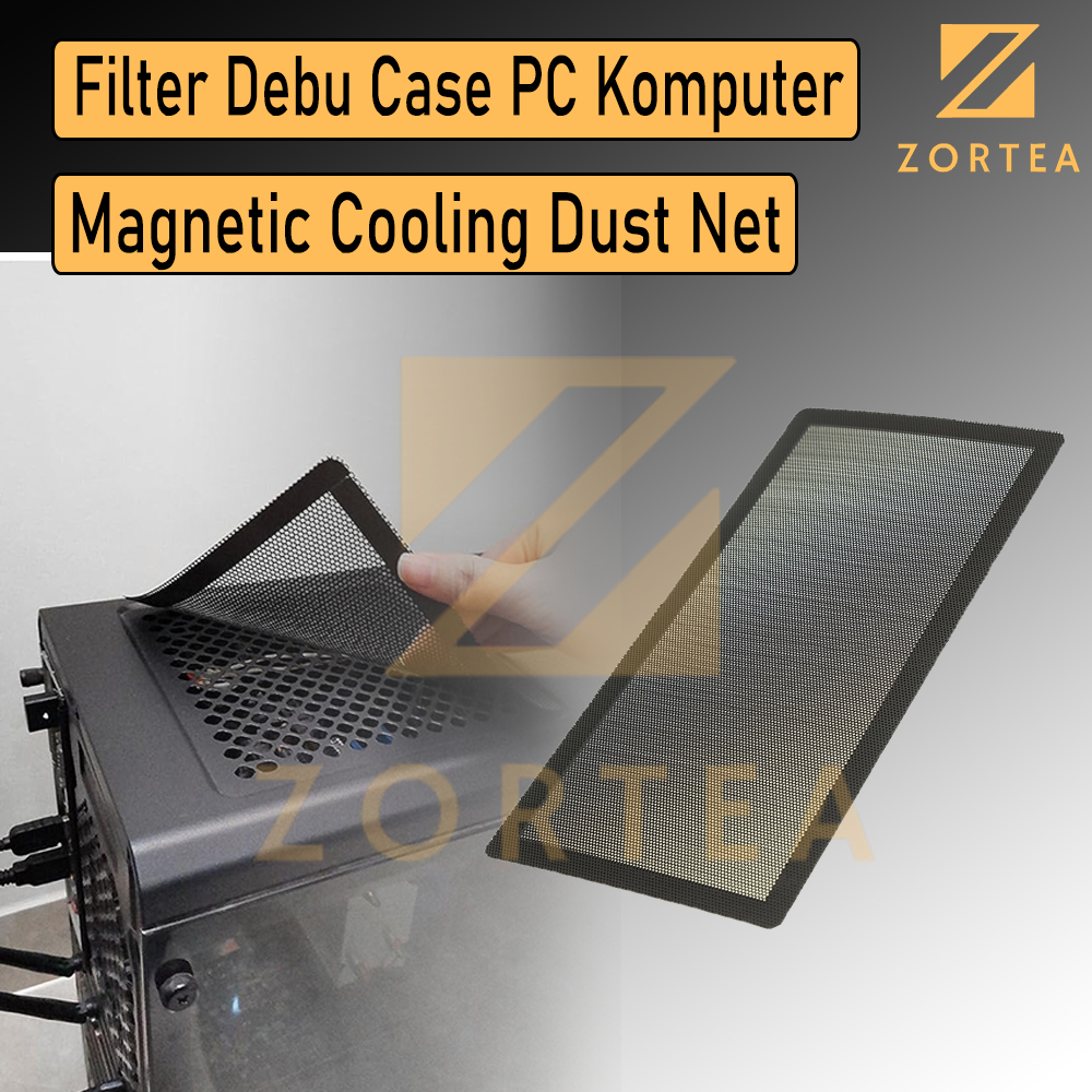 Jual Filter Debu Case PC Komputer Magnetic Cooling Dust Net Zortea ...