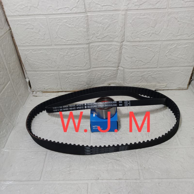 Jual TIMING BELT TEMING + VAN BELT + TENSIONER SET FUTURA INJEKSI APV ...