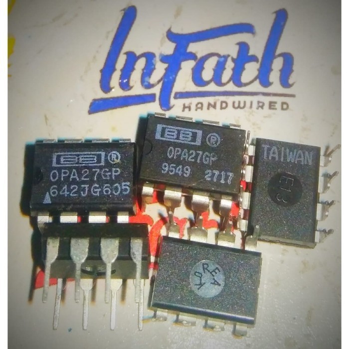 Jual InFath - ic Original NOS Asli OPA27GP OPA27 OPA 27 GP single op amp Vocal super Clarity ...
