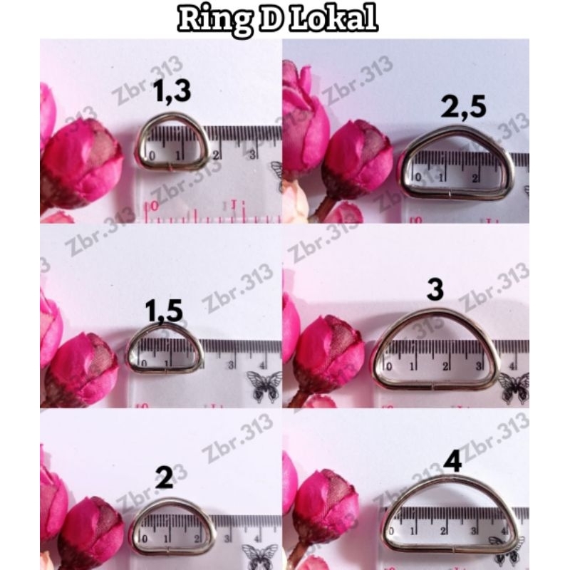 Jual Ring D Lokal/Ring tas(isi 6-12bj) | Shopee Indonesia