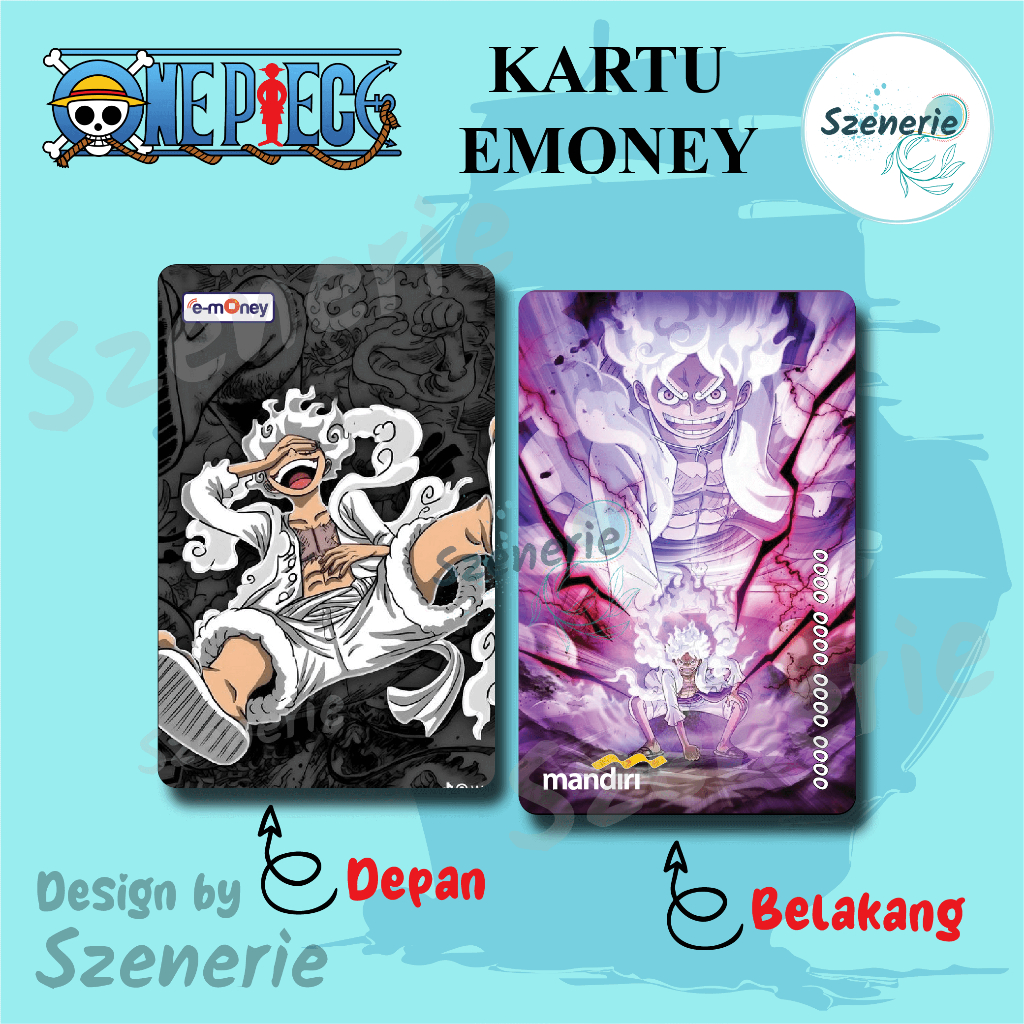 Jual [szenerie] Emoney Custom One Piece Monkey D Luffy Gear 5 Fifth ...