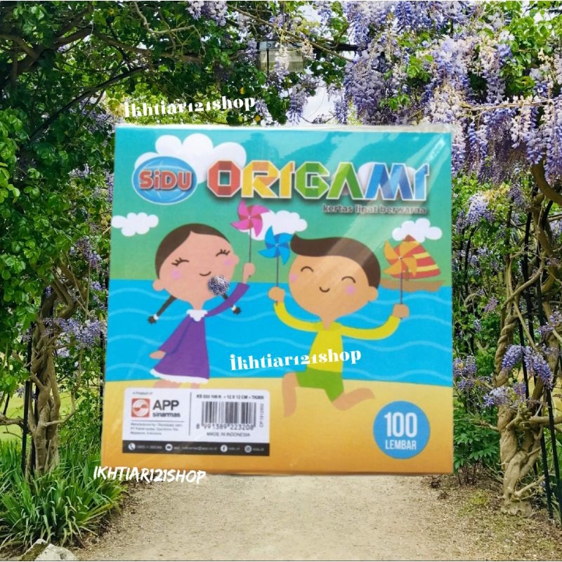 Jual Kertas Origami Kertas Seni Lipat SIDU Kecil isi 100 lembar ...