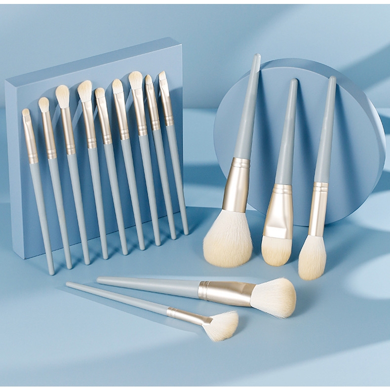 Jual [Set 10pc] Kuas Make Up Set Wajah Isi 10 Pcs Brush Makeup Cosmetic ...