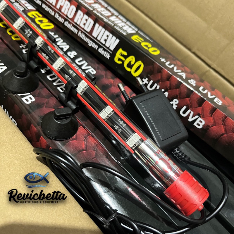 Jual Kandila Pro Red View ECO 600 Lampu Celup aquarium super Red View Untuk menajamkan warna ...