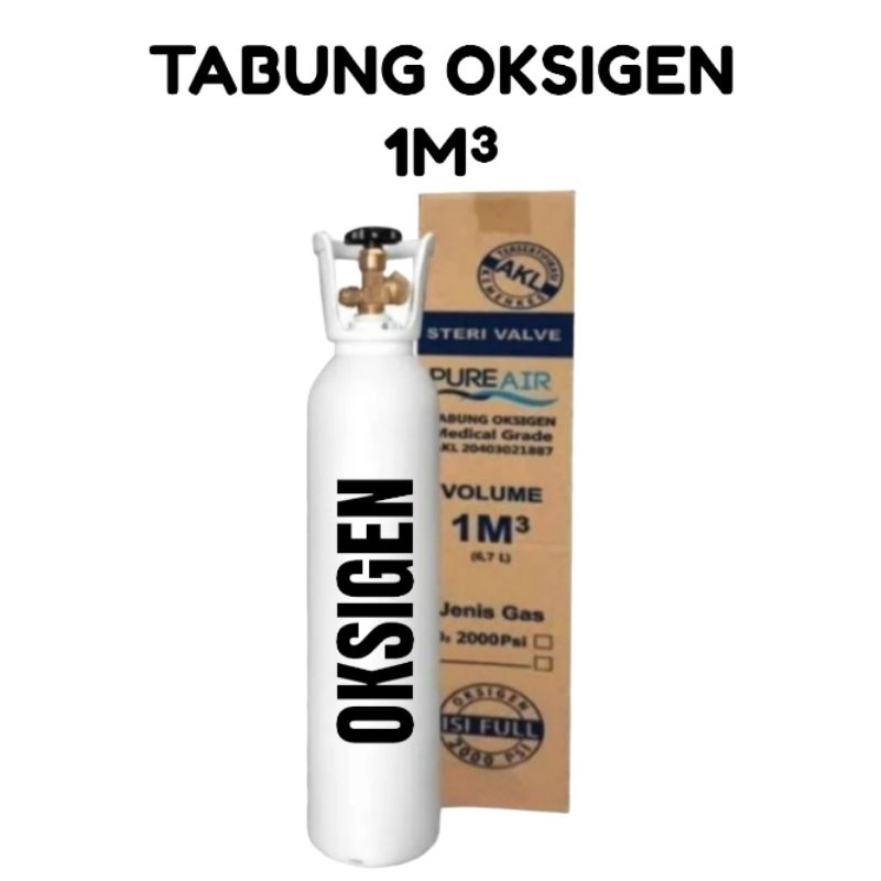 Jual Tabung Oksigen 1m3 + isi Oxygen | Shopee Indonesia