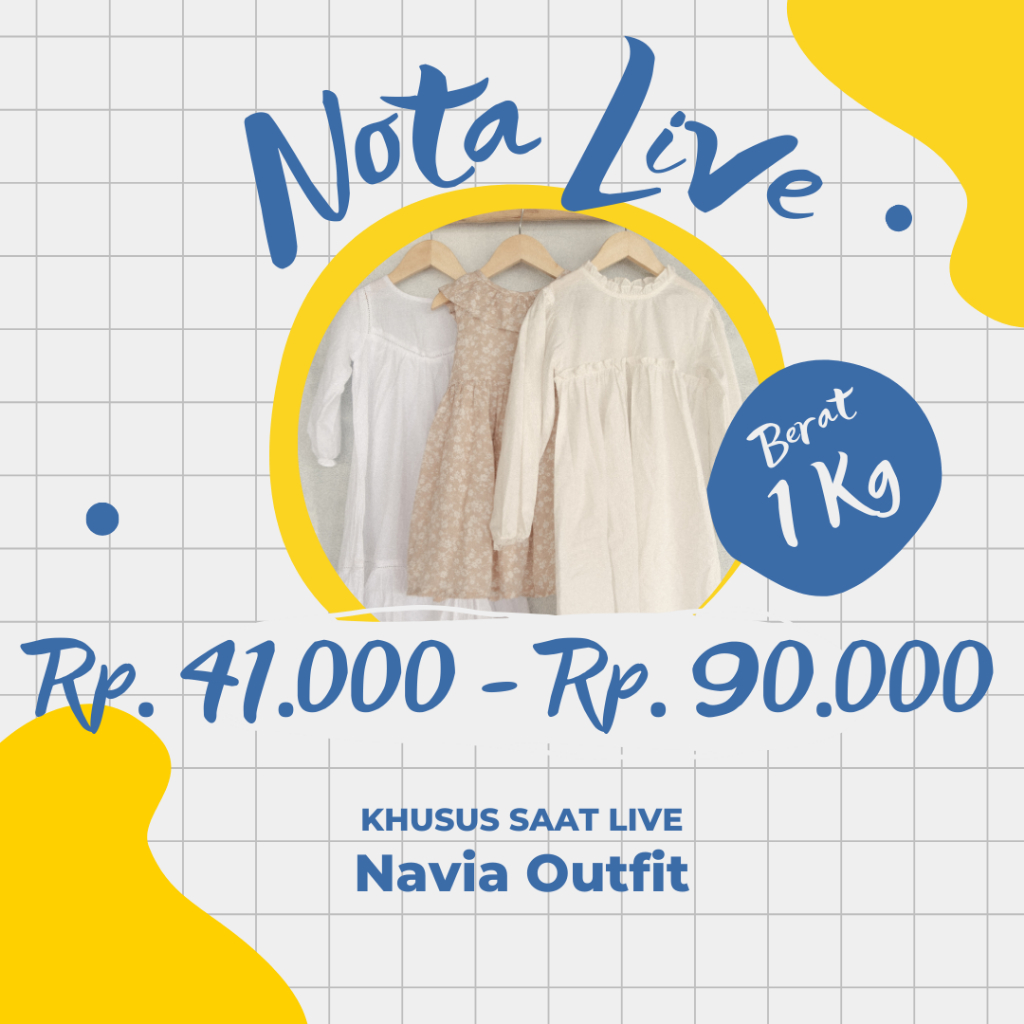 Jual NOTA LIVE + ADMIN ( B ) | Shopee Indonesia