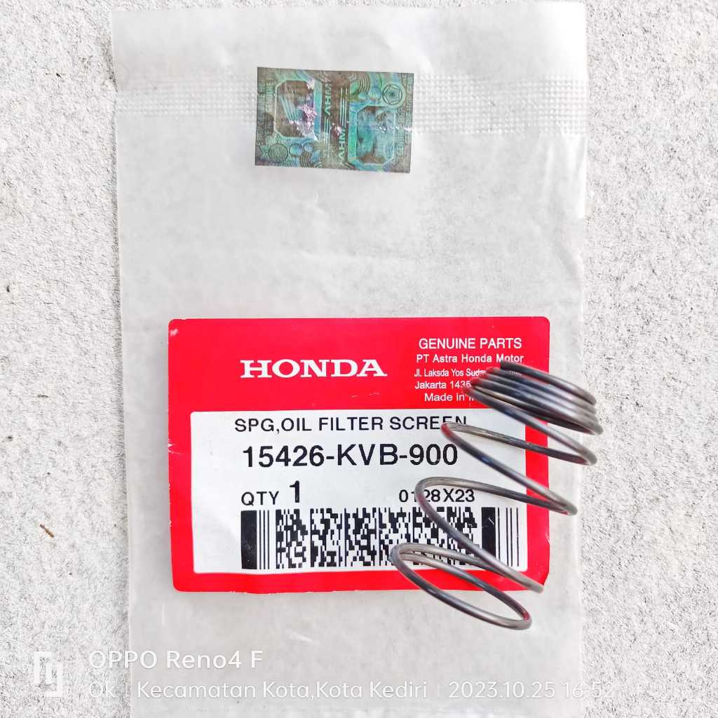 Jual Spring Oil Filter Screen - Per-Pir Saringan Oli Mesin BeAT-Spacy ...