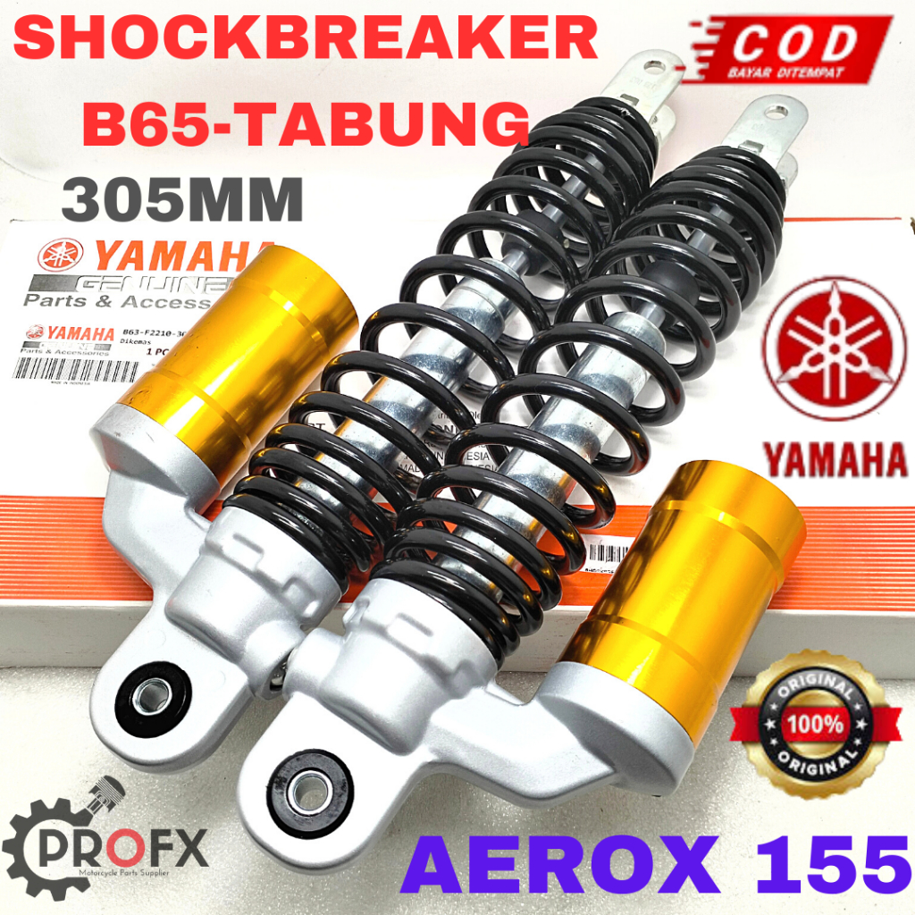 Jual SHOCKBREAKER B65 TABUNG YAMAHA AEROX 155 KUALITAS ORIGINAL ASLI YGP SHOK BELAKANG SOK BEKER ...