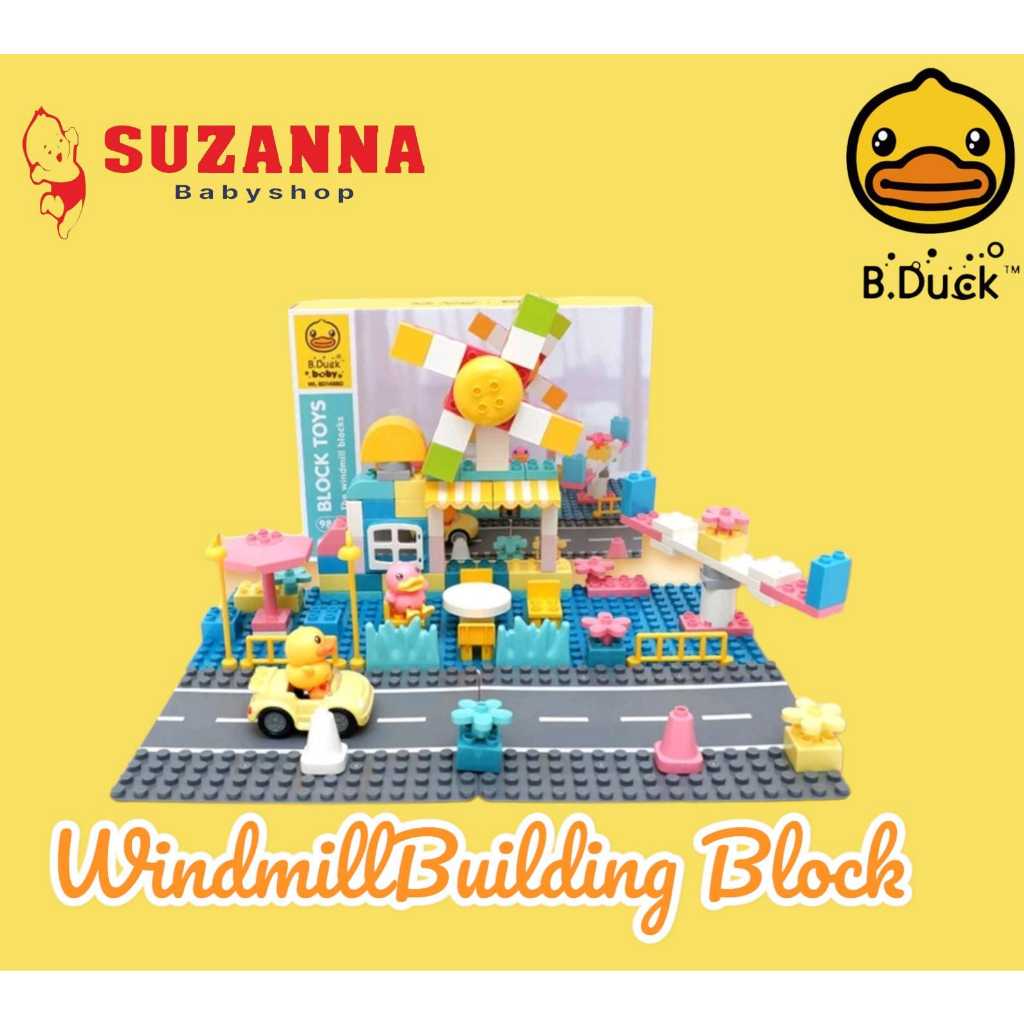 Jual B.DUCK WL-BD148BD B DUCK WINDMILL BUILDING BLOCK (98PCS) | Shopee ...