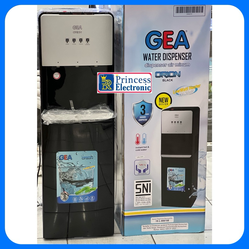 Jual GEA Dispenser Galon Bawah ORION Kompressor | Shopee Indonesia