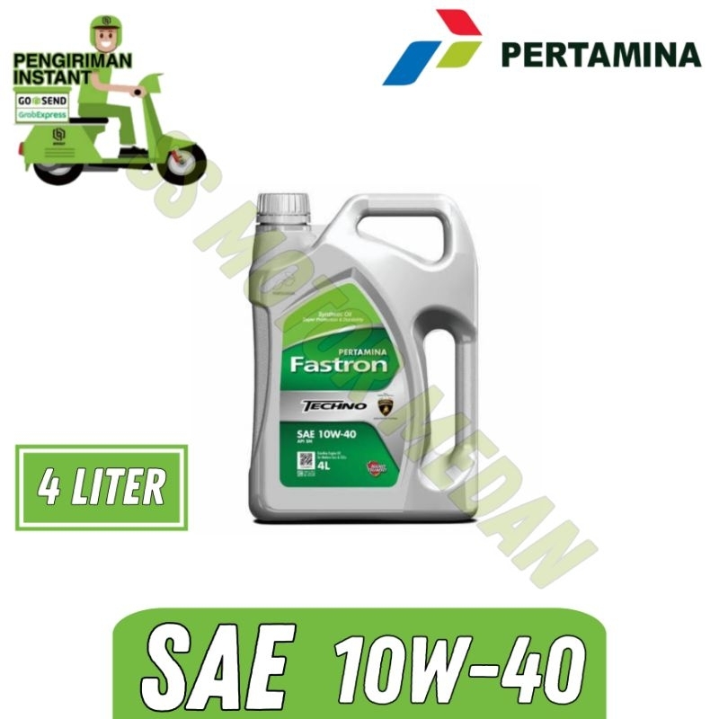 Jual OLI MESIN MOBIL FASTRON TECHNO SAE 10W-40 (4 LITER) | Shopee Indonesia