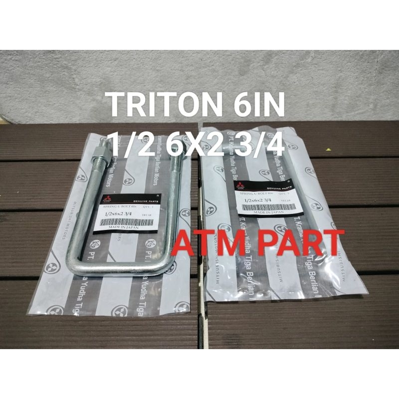 Jual SPRING U BOLT MITSUBISHI TRITON 6 IN KTB 1 PC | Shopee Indonesia