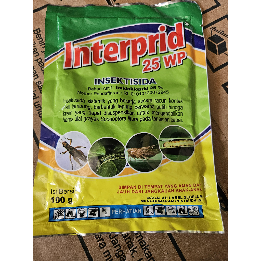 Jual Insektisida Inteprid 25WP 100gram l Interprid 25WP 100 gram l ...